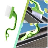China 7 Piece Window Groove Cleaning Brush Set with Floor Tile Gap Brush PP Bristles for sale