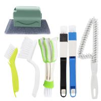 China 7pcs Multi-Function Window Cleaning Brush Scouring Pad Household Cleaning Tools for sale