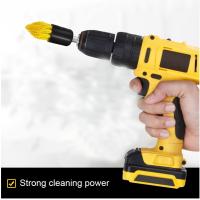 China Kitchen Cleaning Brush Set 10 Pcs Nylon PP Bristles for Narrow Gaps Durable Scrubber for sale
