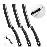 China 3PCS Mini Brush Set PP Stiffened Durable Cleaning Brush for Door Window Bathroom Kitchen Corner for sale