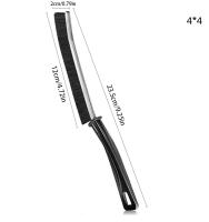 China 3PCS Mini Brush Set PP Stiffened Durable Cleaning Brush for Door Window Bathroom Kitchen Corner for sale