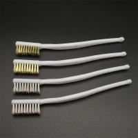 China Industrial Copper Wire Cleaning Brush for 3D Printer Nozzle Hot Bed Polishing Rust Removal 190°C for sale
