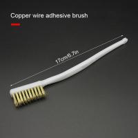 China Industrial Copper Wire Cleaning Brush for 3D Printer Nozzle Hot Bed Polishing Rust Removal 190°C for sale