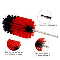 China Long-Handled Drill Brush 16.5cm Bristle Area for Deep Cleaning Nooks and Crannies for sale