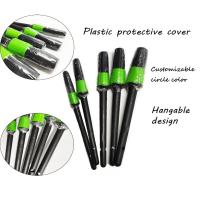 China Wholesale Car Detailing Round Head Interior Cleaning Brush Set 5 Sizes PP for sale