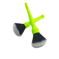 China Ultra Soft Detailing Car Cleaning Brush Set 16.5cm Green PP Bristles for sale