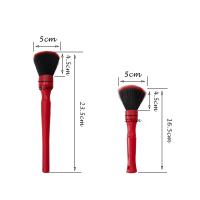 China Soft Bristle Custom Color Car Dust Cleaning Detailing Brush Set for sale