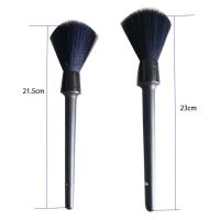 China Car Interior Air Conditioning Port Cleaning Brushes 2 Models Nylon PP Handle Custom Size for sale