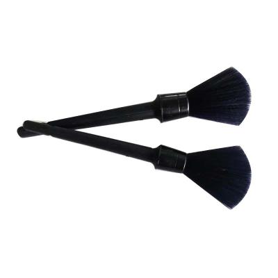 China Car Interior Cleaning Soft Wire Detailing Brush Nylon PP Handle Custom Size for sale