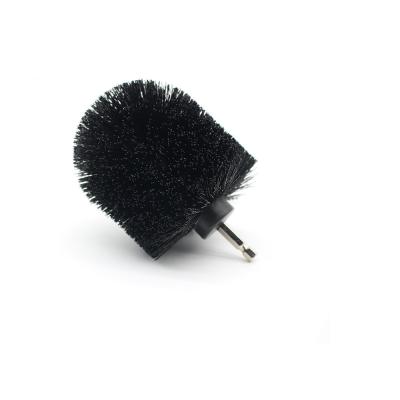 China 4 Pcs 3.5 Inch Car Wash Drill Brush Set for Cleaning Seats and Surfaces for sale