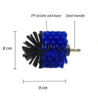 China OEM ODM Electric Drill Cleaning Brush 2in Floor Scrubber Drill Attachment for sale