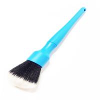 China 2 Pcs Ultra Soft Synthetic Hair Car Detailing Brush Set No Shed PP Handle for sale