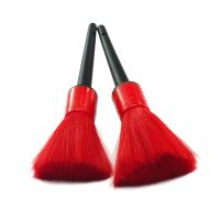 China Chemical Resistant Stiff Bristles 2 Pcs Car Auto Detailing Brush Set for sale