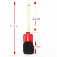 China OEM Scratch Free Auto Detailing Brushes Interior Leather Trim Wheels for sale