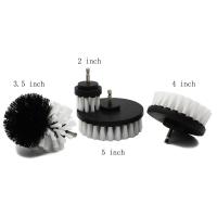 China Multifunctional Bathroom Electric Drill Cleaning Brush 5in PP Wire for sale