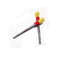 China Customizable Car Cleaning Brush Set with Boar Bristle and PP Handle for Auto Detailing for sale