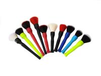 China Solid Handle Soft Nylon Filament Auto Car Cleaning Brush 1000 MOQ Custom Size for sale