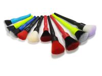 China Solid Handle Soft Nylon Filament Auto Car Cleaning Brush 1000 MOQ Custom Size for sale
