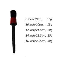 China Natural PP Hair Auto Car Detailing Brush Set 20cm 5 Pack Soft Bristles PET Corrugated for sale