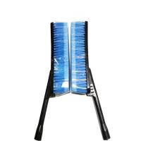 China Car Tire Cleaning Brush 24cm Flexible PP Bristles Wheel Scrub Tool for sale