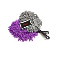 China Vehicle Dust Removal Car Cleaning Brushes 34cm Microfiber Head for sale