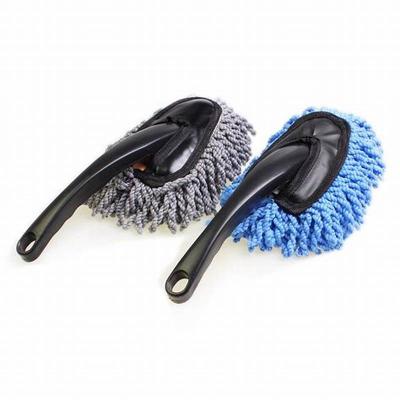 China Telescopic Handle Car Cleaning Brush Microfiber Dust Removal 1000 Sets MOQ for sale