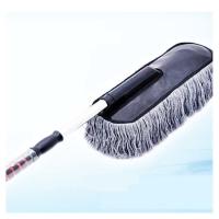China Telescopic Handle Car Cleaning Brush Microfiber Dust Removal 1000 Sets MOQ for sale