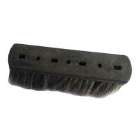 China Eco Friendly Hog Hair Car Cleaning Brush 29cm Very Soft Long Bristle Wooden Handle for sale