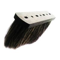 China Eco Friendly Hog Hair Car Cleaning Brush 29cm Very Soft Long Bristle Wooden Handle for sale
