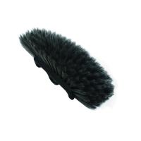 China Hog Hair Car Cleaning Brush 34cm Eco Friendly PBT Bristle PP Handle for sale