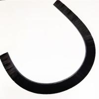 China Eco Friendly Adhesive Backed Nylon Brush Strip for Door Bottom 10mm for sale