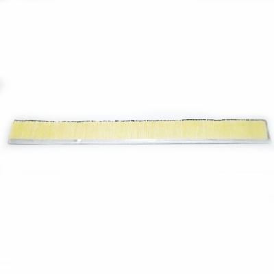 China Eco Friendly PVC PP Nylon Strip Brush Bottom Door Seal Custom Size 2000 Pieces MOQ for sale