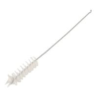 China Stainless Steel Long Pipe Cleaning Brush 15.5cm Nylon Tube Brush for Household Use for sale