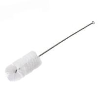 China Stainless Steel Long Pipe Cleaning Brush 15.5cm Nylon Tube Brush for Household Use for sale