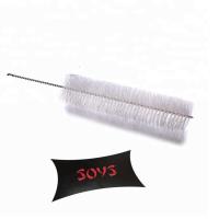 China Stainless Steel Long Pipe Cleaning Brush 15.5cm Nylon Tube Brush for Household Use for sale
