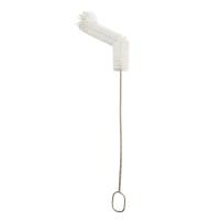 China Double Ended Stainless Steel Pipe Brush 20.5cm Nylon Bristles Household Cleaning for sale