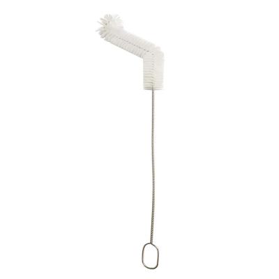 China Double Ended Stainless Steel Pipe Brush 20.5cm Nylon Bristles Household Cleaning for sale