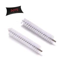 China Double Ended Stainless Steel Pipe Brush 20.5cm Nylon Bristles Household Cleaning for sale