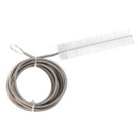 China Reusable Flexible Extra Long Pipe Cleaning Brush 3in Bristle Length for sale