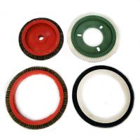China Nylon PBT Stenter Textile Machine Brush 7cm Inner Dia Hog Bristle for sale