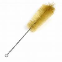 China 13.5cm Nylon Tube Cleaning Brush 304 Stainless Steel Water Filter Pipe Brush for sale