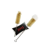 China Round Copper Wire Long Pipe Cleaning Brush 15cm 20cm Eco friendly for sale