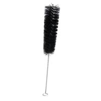 China Black Stainless Steel Long Wire Brush Pipe Cleaner 20.5cm Cotton Nylon for sale