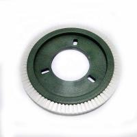 China Industrial Stenter Machine Nylon Filament Wheel Brush 2in Wild Boar Bristle Custom Size for sale