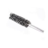China Carbon Steel Wire Long Pipe Cleaning Brush 250mm Boiler Tube Cleaning Brush for sale