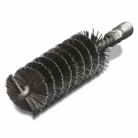 China 16cm Long Handle Pipe Cleaning Brush Steel Wire Nylon Tube Brush for 20-50mm Pipes for sale