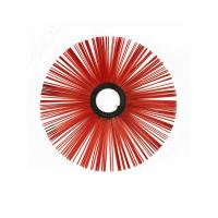China Street Snow Cleaning Road Sweeper Brushes PP Wire Convoluted Wafer Brushes for sale