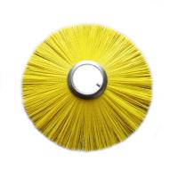 China Street Snow Cleaning Road Sweeper Brushes PP Wire Convoluted Wafer Brushes for sale