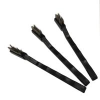 China Durable Brass Nylon Stainless Toothbrush 26.5cm Length Customized for sale