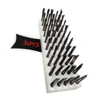 China Plastic Base Block Industrial Cleaning Brushes 19.5cm Length Steel Wire Scrub Brush for sale